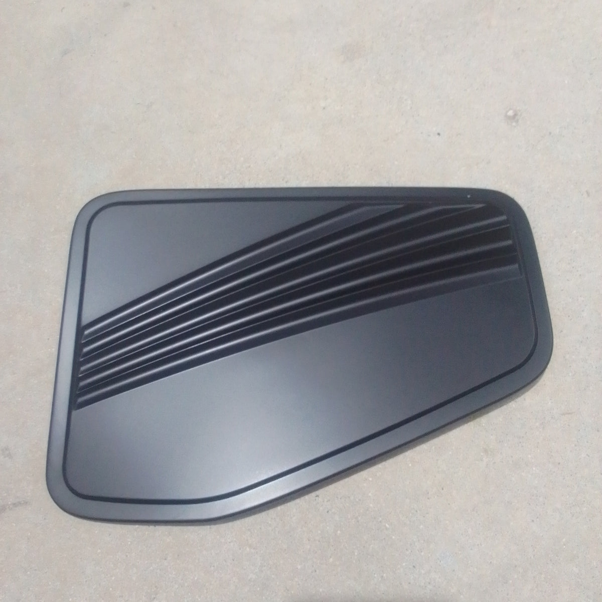Isuzu Dmax 2020 fuel tank cover Matt black - the4x4store.co.za