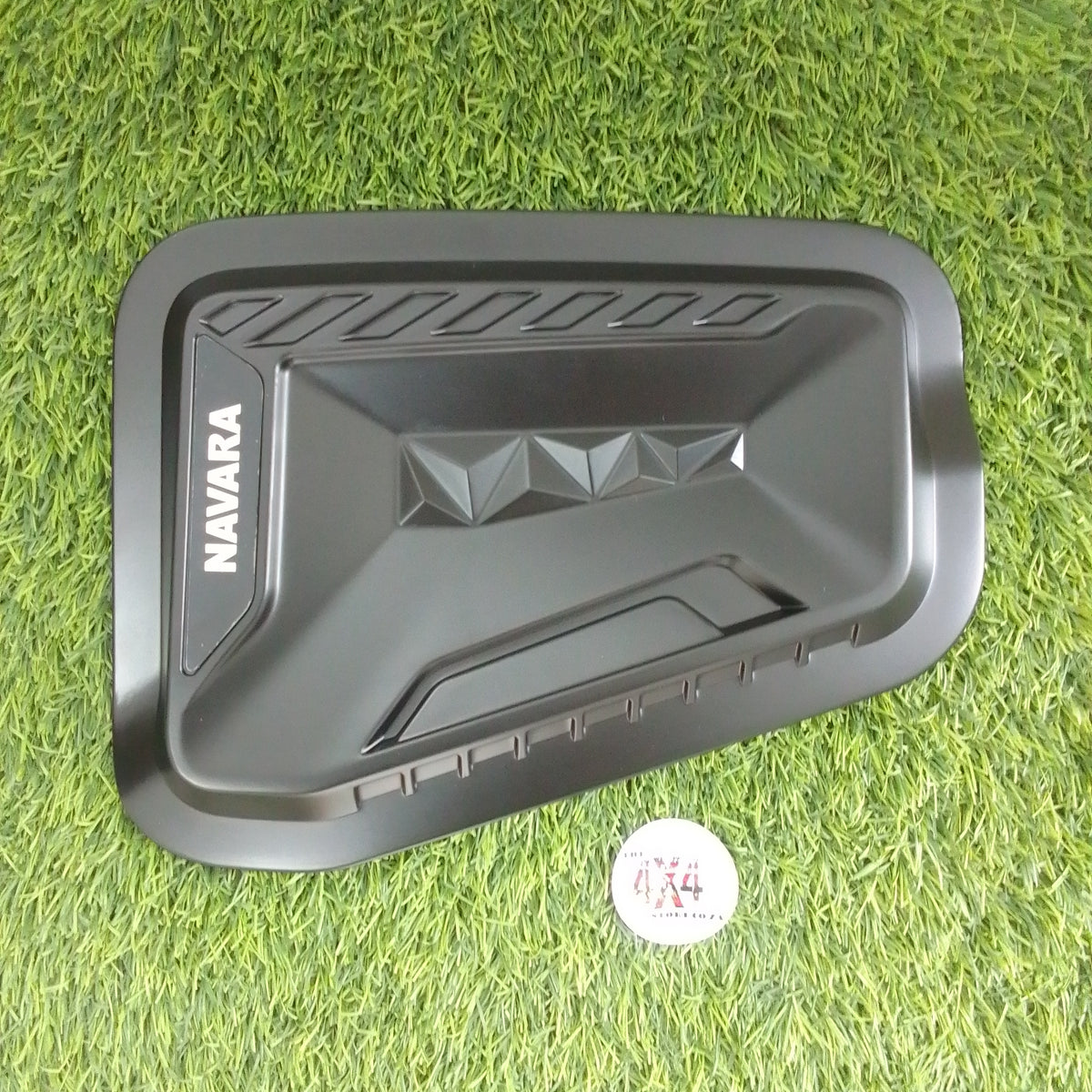 Nissan Navara 2022+ D23 Fuel tank cover matt black. - the4x4store.co.za