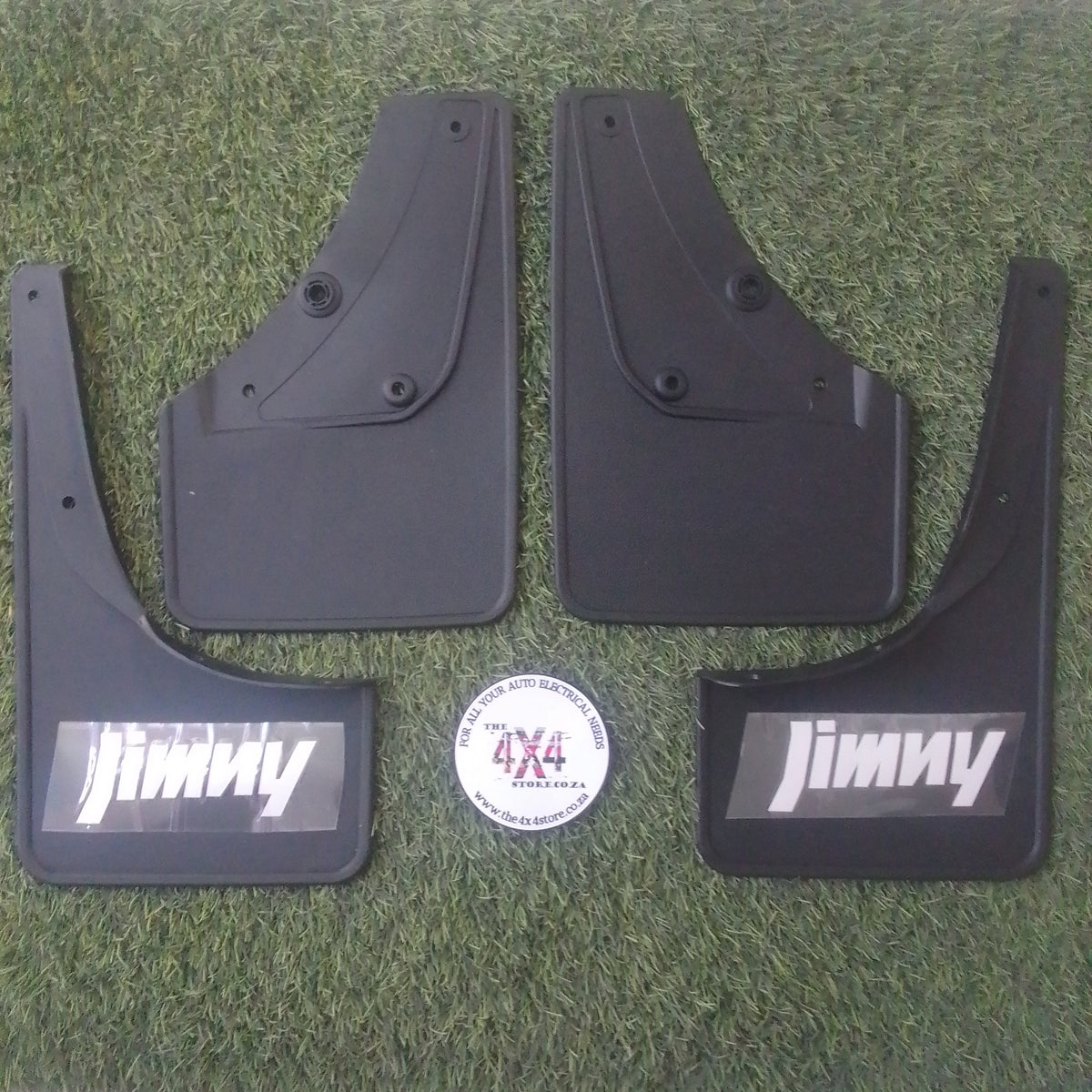 Suzuki Jimny Gen 4 mudflaps (black) 4 pce - the4x4store.co.za