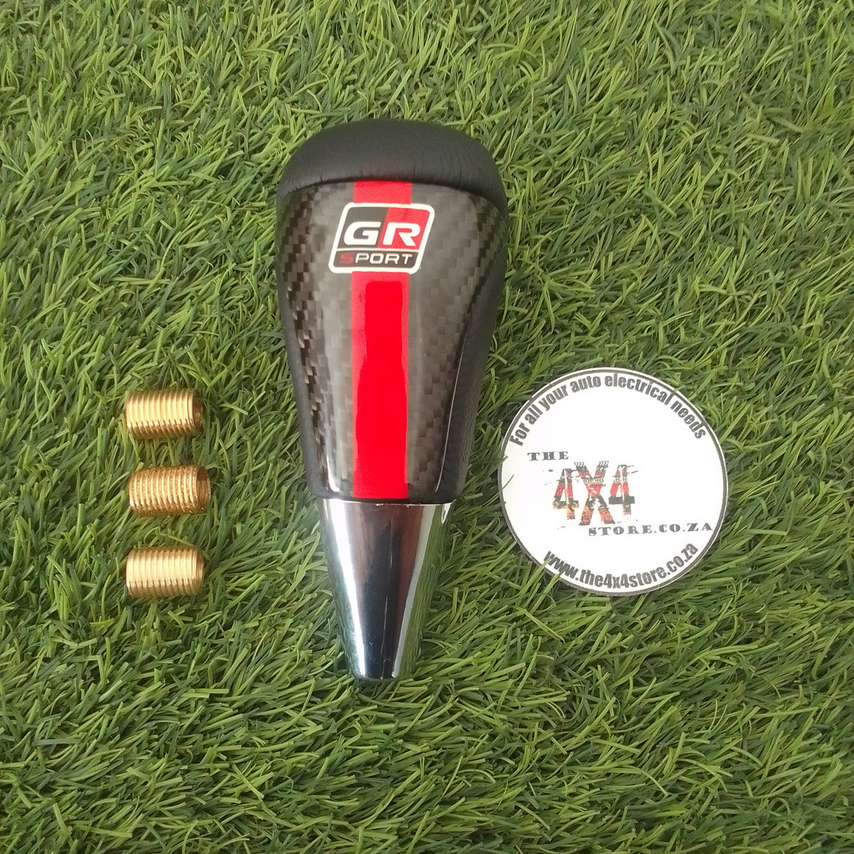 Toyota GR Carbon insert Automatic shift gear knob - the4x4store.co.za