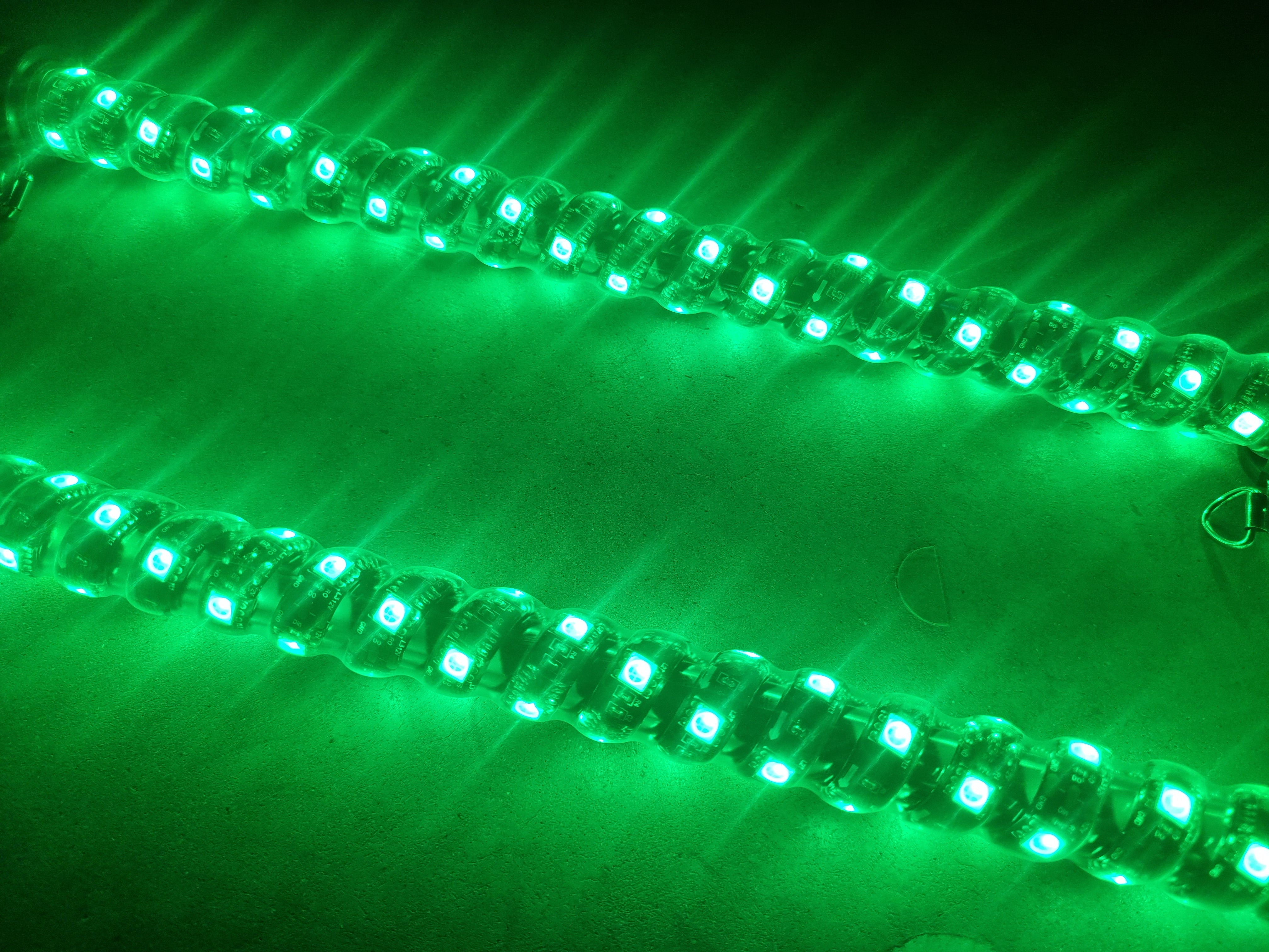 5ft Double Full RGB LED Whip Lights - the4x4store.co.za