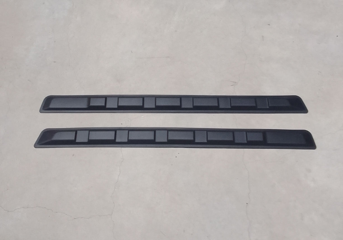 Suzuki Jimny Gen 4 Matt black body cladding 2 pce. - the4x4store.co.za