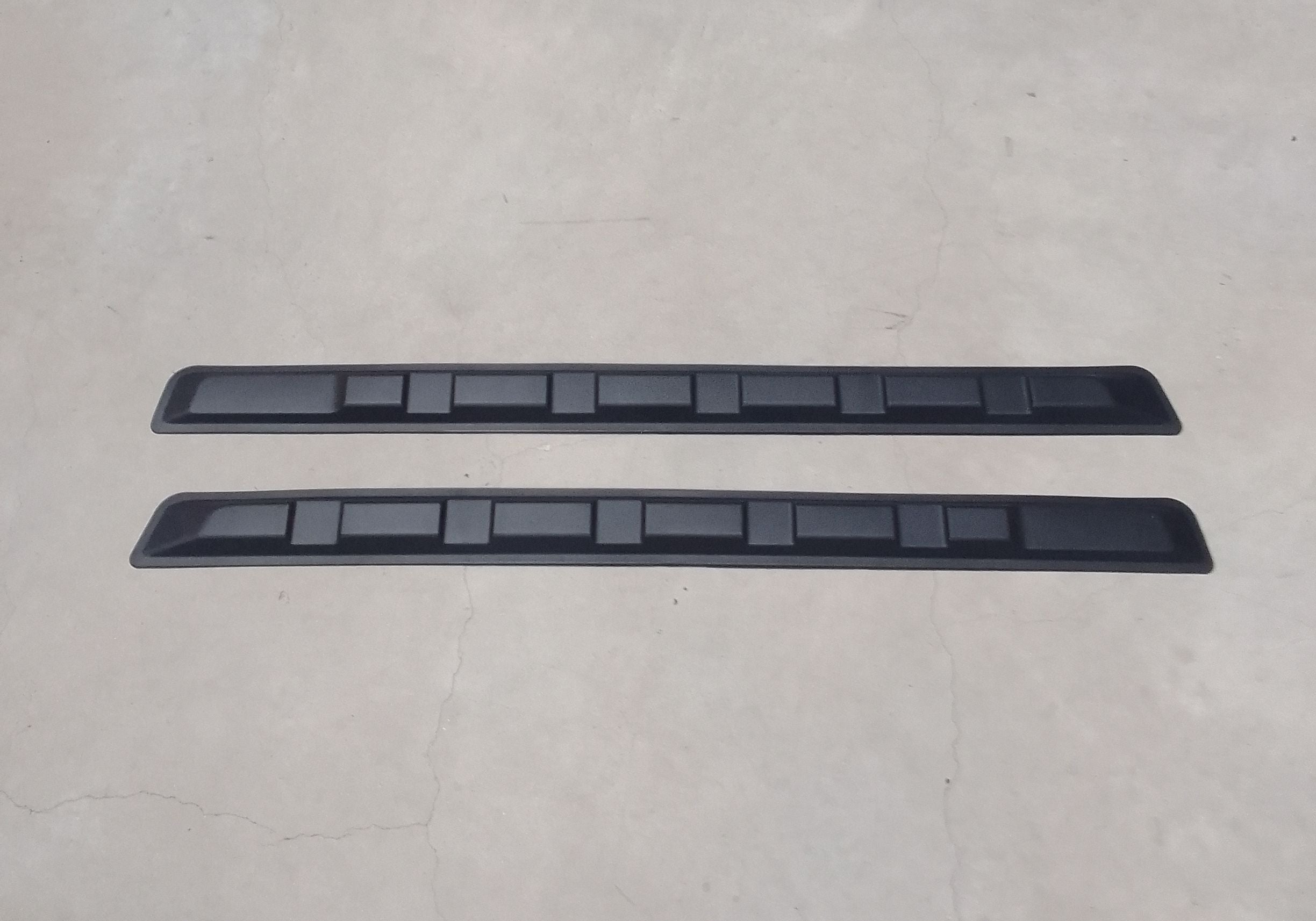 Suzuki Jimny Gen 4 Matt black body cladding 2 pce. - the4x4store.co.za