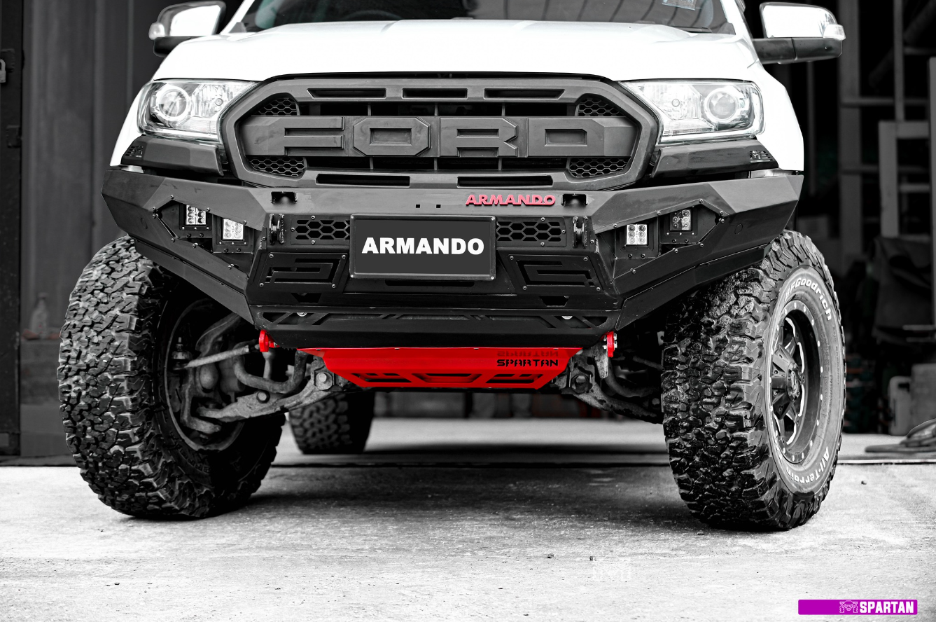 Ford Ranger (2012-2022) Spartan Armando Front Steel Bumper ...