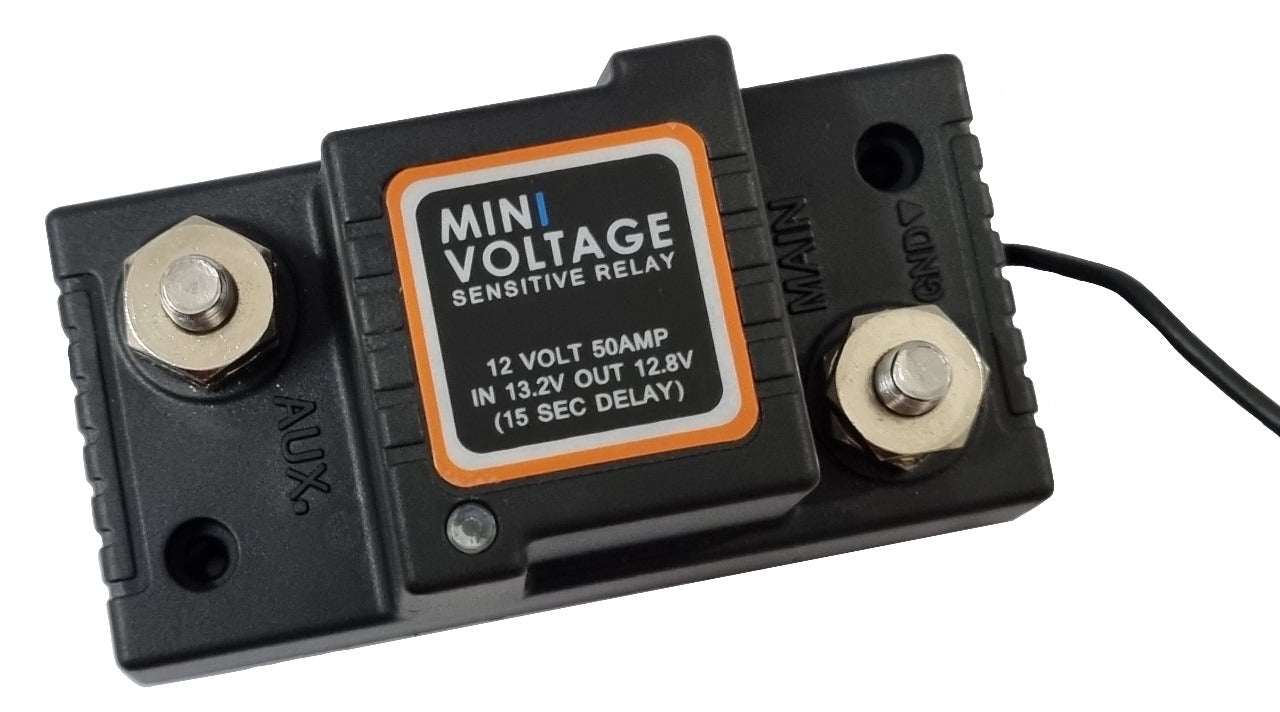 Mini 50A Voltage Sensitive Relay (VSR) - the4x4store.co.za