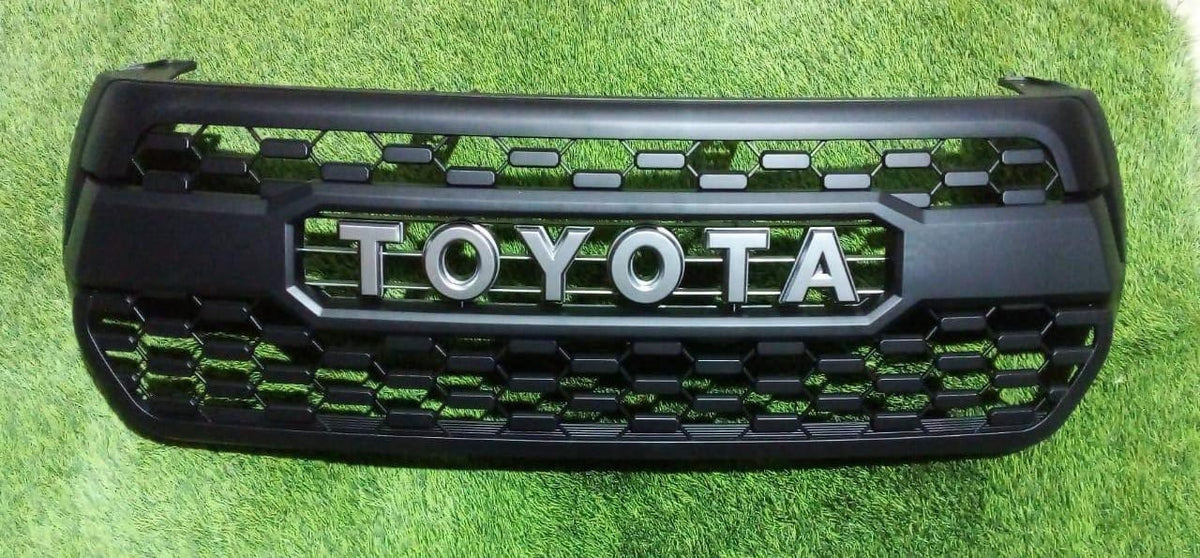 Toyota Hilux Rocco grill silver lettering 2018 - the4x4store.co.za