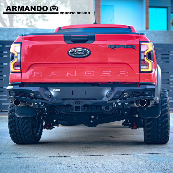 Ford Ranger Next Gen 2022+ Raptor Armando Combat rear steel bumper ...