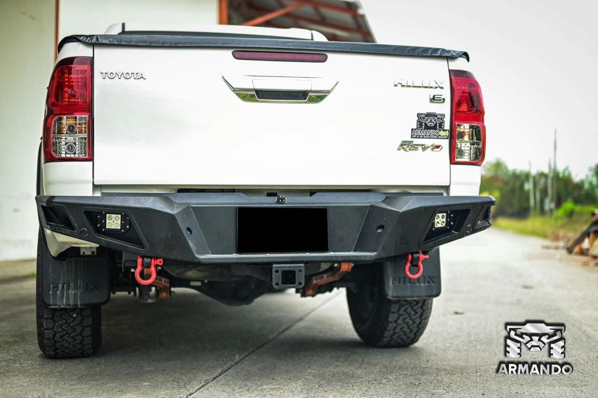 Toyota Revo 2016 - 2022 Armando Ultimate rear steel bumper ...