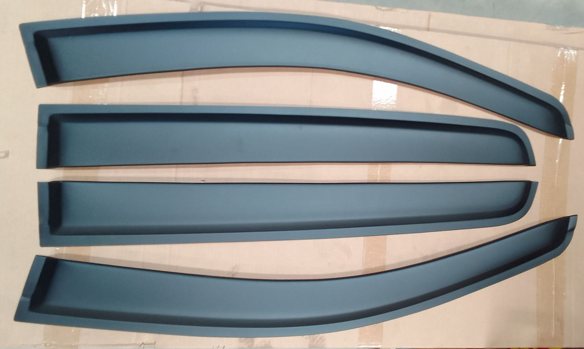 Ford Ranger T6 / T7 / T8 Double Cab 2012+ Weather Guards / Wind Protec ...