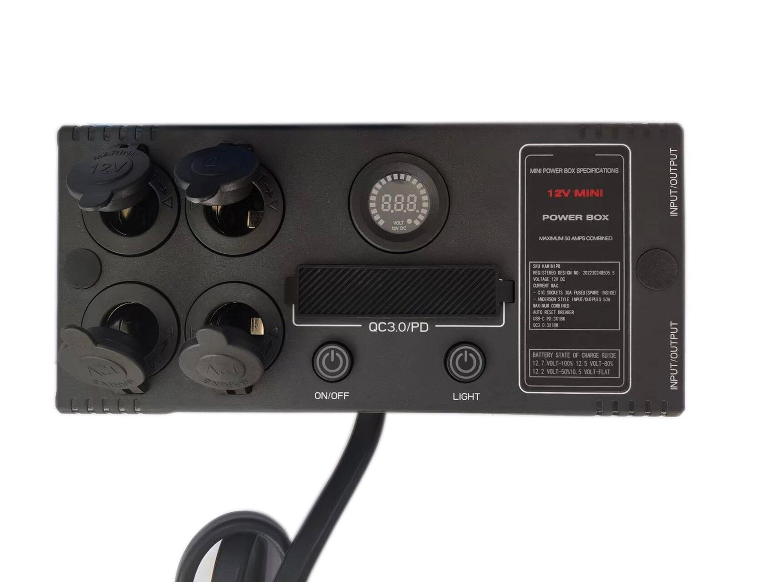 12V Mini Power Box - the4x4store.co.za