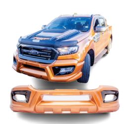 Ford Ranger (2016+) add on Plastic Zenith Front Bumper - the4x4store.co.za